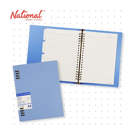 Ring Binder Notebook A5 50 Sheets Pastel Ppcover School And Office Supplies