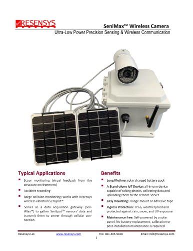 Wireless Structural Health Monitoring Resensys Pdf Catalogs