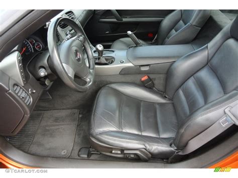 Ebony Interior 2007 Chevrolet Corvette Coupe Photo 78866235