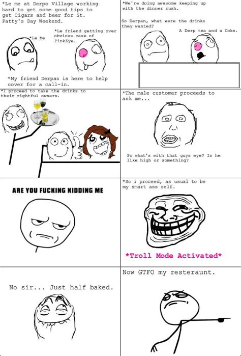 Pink Eye Rage Rragecomic