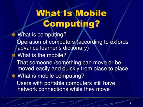 Ppt Mobile Computing Powerpoint Presentation Free Download Id4551074