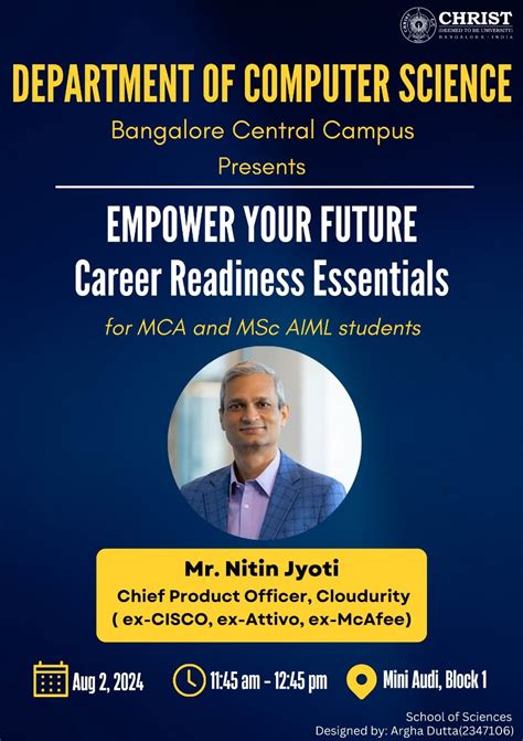 Christ University Computer Science On Linkedin Careerguidance Industryexperts