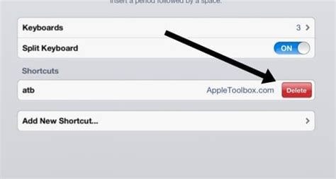 How Do I Add Or Delete Keyboard Shortcuts On My IPhone Or IPad AppleToolBox