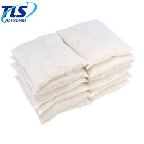 25cm X 35cm Hydrophobic Absorbent Pillows For Oil In White Color From