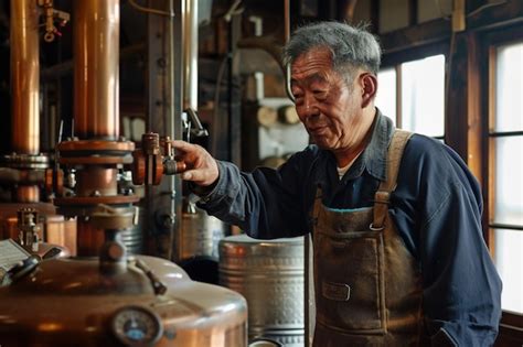 Learning About The Distillation Process Of Japanes Generative Ai Premium AI Generated Image