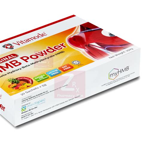 Zen Pharmacy Vitamode Hmb Powder 5g X 30packetsbox