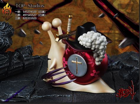 [pre Order] Mihawk And Doflamingo Transponder Snails Gk1509 Gk Figure