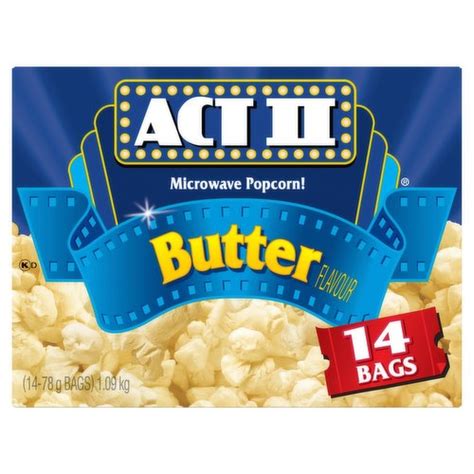 Act Ii Microwave Popcorn Butter Flavour Pricesmart Foods