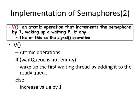 Ppt Thread Synchronization Semaphores Conditional Variable