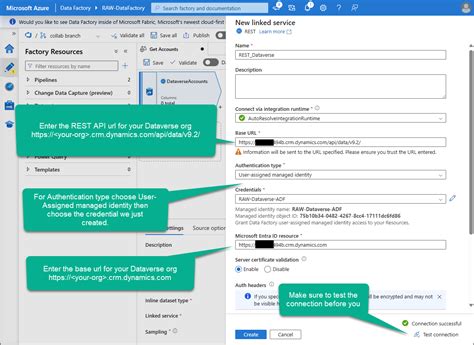 Connecting To Dataverse From Azure Data Factory