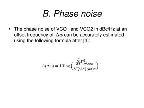Ppt A Tail Current Shaping Technique To Reduce Phase Noise In Lc Vcos
