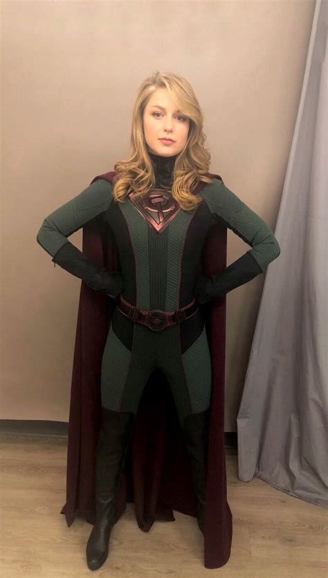 Marvel And Dc Girls On Twitter Melissa Benoist As Red Daughter