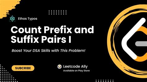 3042 Count Prefix And Suffix Pairs I Leetcode Daily Challenge Youtube