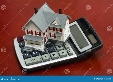 Mortgage Calculator Stock Photo Image Of Currency Equity 5458138