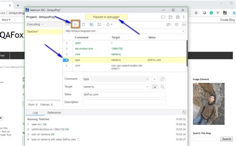 New Selenium Ide Debugging Options Qafox