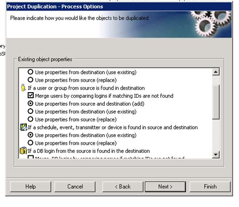 kb319061 subscriptions are missing after duplicating a project between