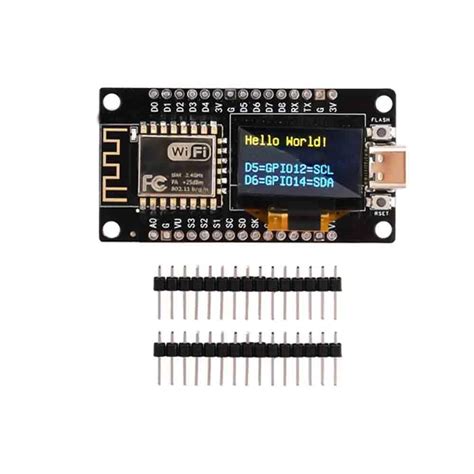 Unleash Creativity With The Yourryong Esp8266 Board And Oled Screen