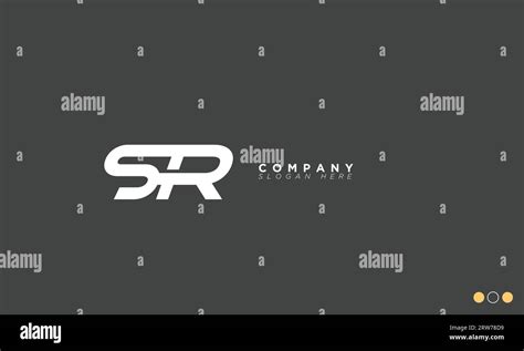 Sr Alphabet Letters Initials Monogram Logo Stock Vector Image And Art Alamy