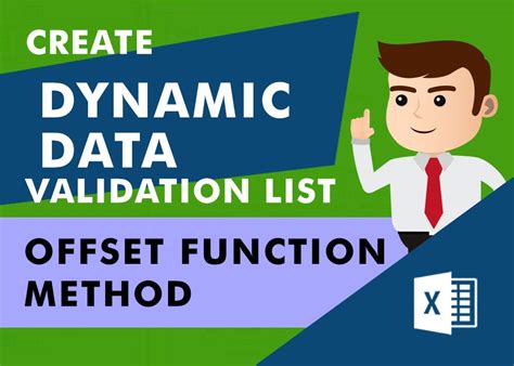 Create Dynamic Data Validation List Offset Function Method Rexcelforum