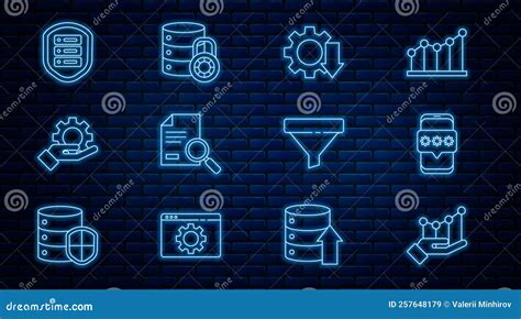 Set Line Pie Chart Infographic Mobile And Password Cost Reduction Document With Search Hand