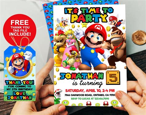 Sonic Party Invitation Sonic The Hedgehog Birthday Invitations Sonic