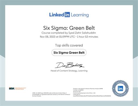 Syed Zahir Salahuddin On Linkedin Certificate Of Completion