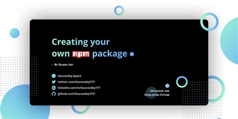 Creating Your Own Npm Package DEV Community