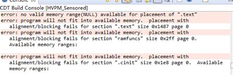 Ccs V6编译出现memory Range Has Already Been Specified错误 C2000™︎ 微控制器论坛