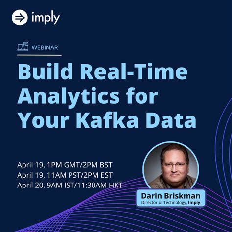 Imply On Linkedin Apachedruid Druid Kafka