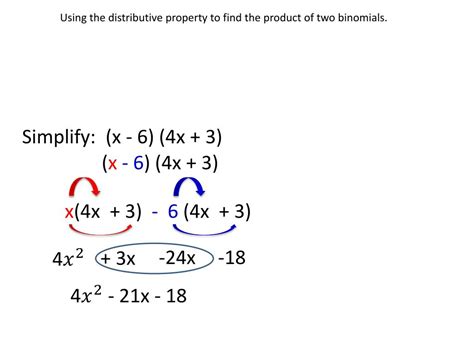 Ppt 83 Multiplying Binomials Powerpoint Presentation Free Download