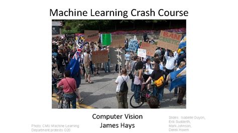 Machine Learning Crash Course Photo Cmu Machine Learning