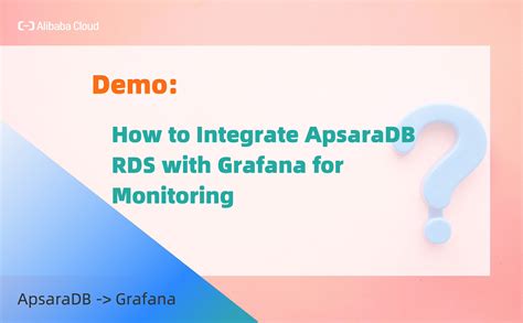 Integrate Apsaradb Rds With Grafana For Monitoring Via Cloudmonitor