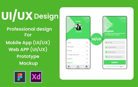 Do Mobile App Ui Ux Design Using Figma Ui Ux Design By Mudassir Fiverr