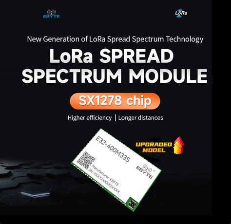Ebyte E32 400m33s 33dbm Sx1268 433 470mhz Lora Wireless Module Iot Module Shop Manufacturer