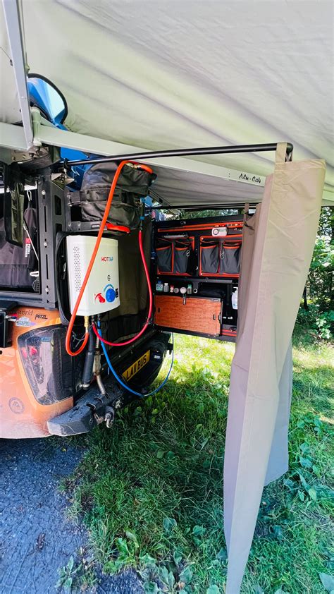 Joolca Hot Shower Setup