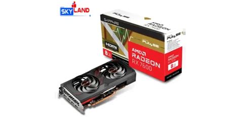 Sapphire PULSE AMD Radeon RX 7600 8GB GDDR6 Graphics Card