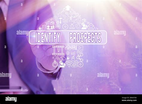 Handwriting Text Writing Identify Prospects Conceptual Photo Possible Client Ideal Customer