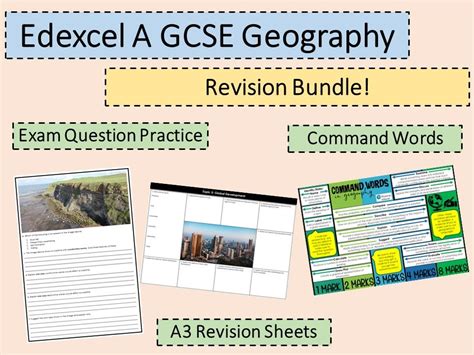 Edexcel A Gcse Geography Teaching Resources