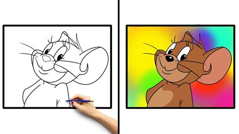 How To Draw Jerry Step By Step Easy Drawing Ideas For Beginners