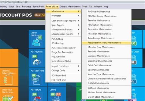 Pos3 5 Fnb Cant View Picture In Fast Selection Menu Autocount Resource Center