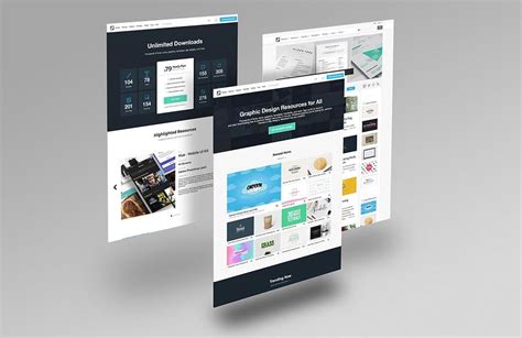 10 Amazing Website Mockup Psd Templates Mockuptree Website Mockup