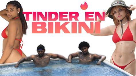 Tinder En Bikini En La Vida Real 👙🩳 Youtube