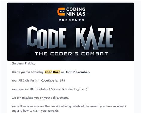 Shubham Prabhu On Linkedin Coding Codingninjas Codinglife