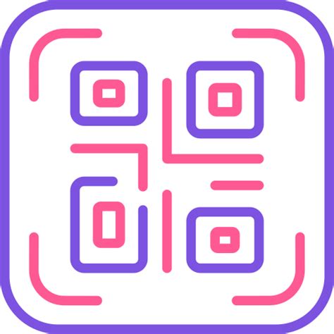 Qr Code Generic Outline Color Icon