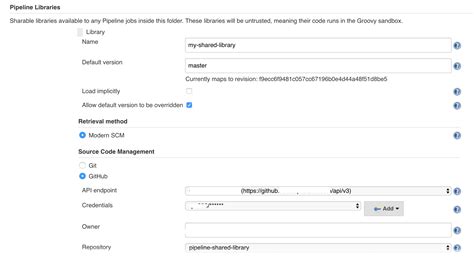 Jenkins Shared Libraries
