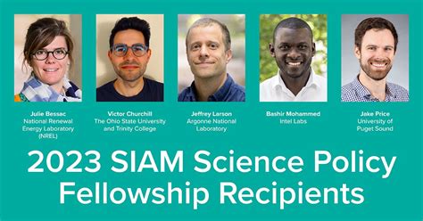 Society For Industrial And Applied Mathematics Siam On Linkedin Congratulations To The 2023