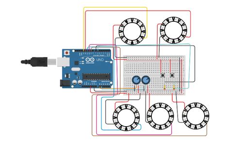 Circuit Design Team Calculadora Tinkercad