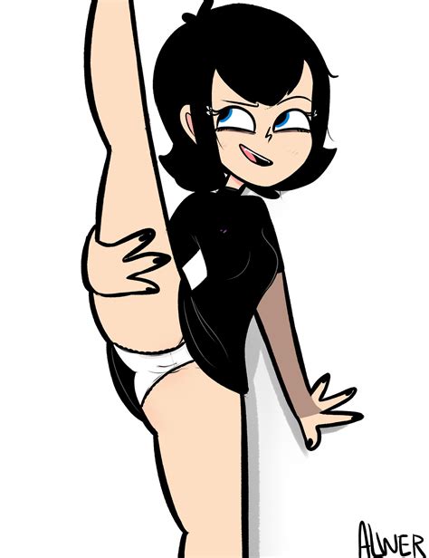 rule 34 1girls alwer clothed hotel transylvania leg lift leg up mavis
