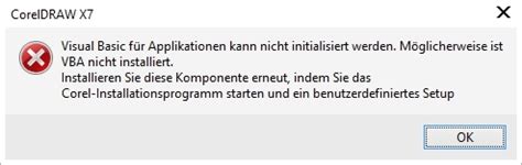 VBA Doenst Work Anymore After Install SP CorelDRAW Graphics Suite X CorelDRAW Graphics