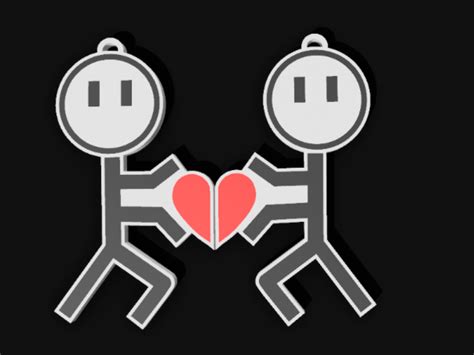 The Mysterious Heart Code Of The Stickman By Digital 365 Makerworld